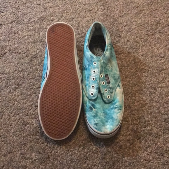 Vans | Shoes | Low Cut Vans Water Themed | Poshmark